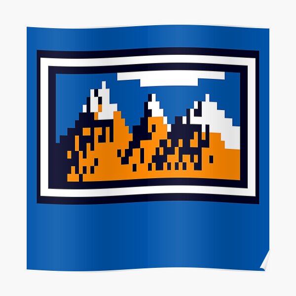 "AmigaOS 1.3 Picture Icon" Poster by -blackstar- | Redbubble