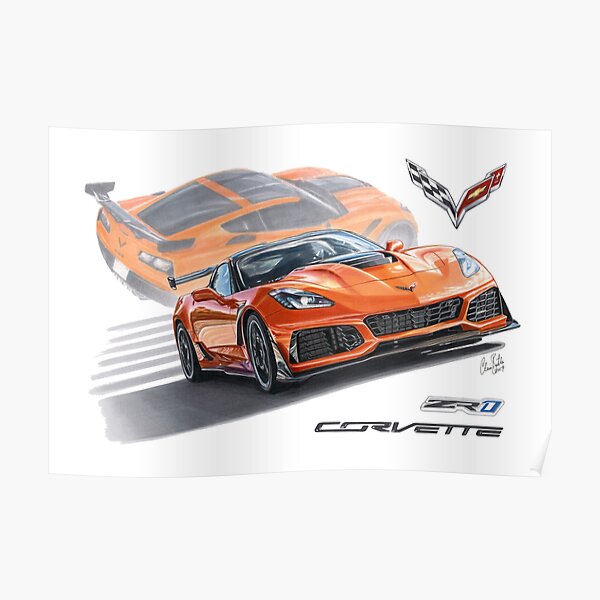 Corvette Posters | Redbubble