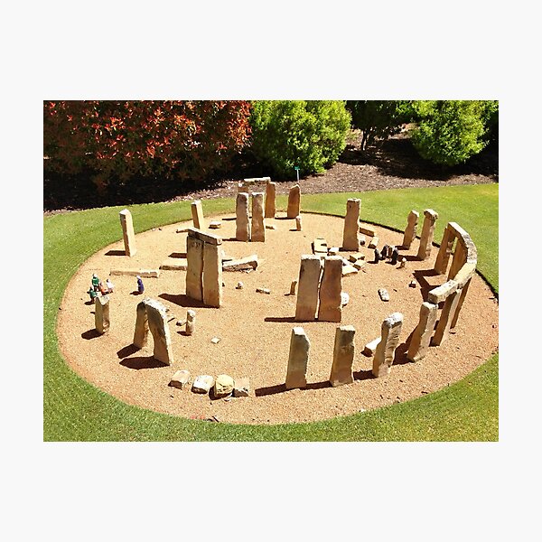 "Miniature Stonehenge" Photographic Print by eidann | Redbubble