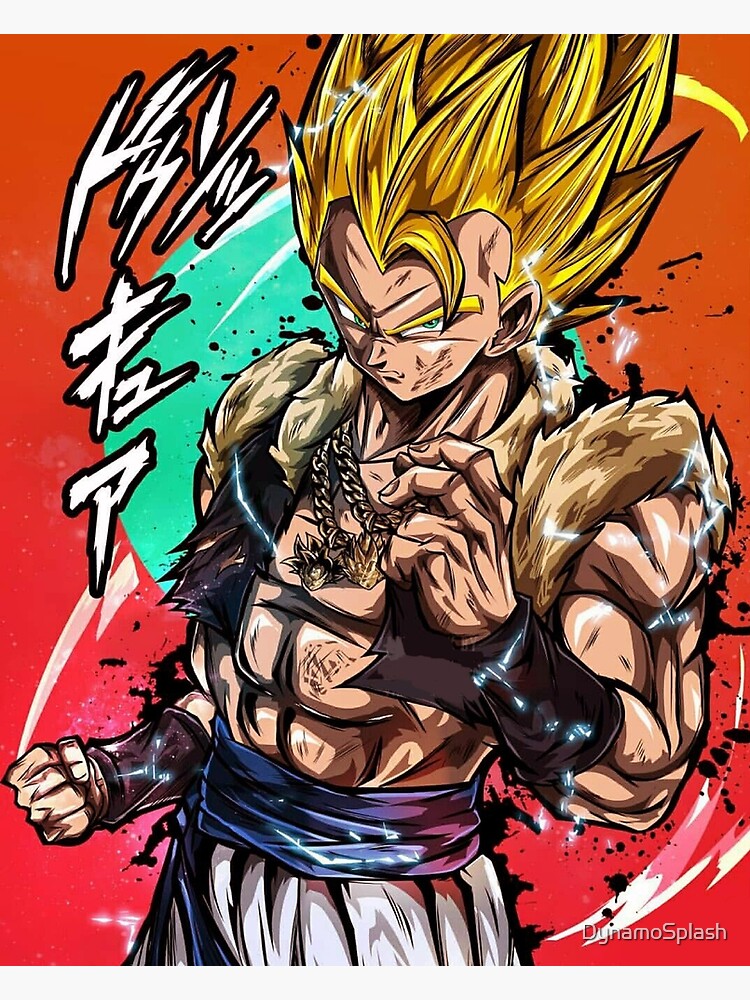 "gogeta red" Photographic Print by DynamoSplash | Redbubble