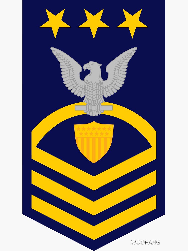 "USCG - MASTER CHIEF PETTY OFFICER OF THE COAST GUARD" Sticker by ...