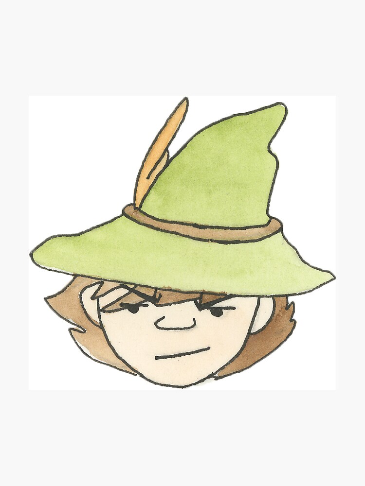 "Snufkin" Sticker by tedosterone | Redbubble