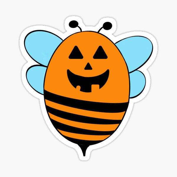 "Happy HallowBee | Halloween Bumble Bee | Honey Bee | Cartoon Bee ...