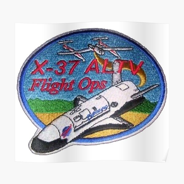 "Approach and Landing Test Vehicle Flight Operations Patch" Poster for ...
