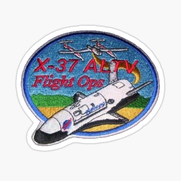 "Approach and Landing Test Vehicle Flight Operations Patch" Sticker for ...
