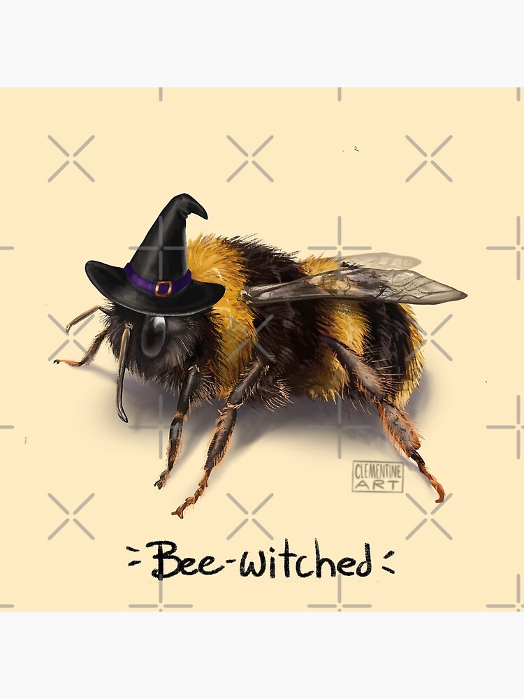 "Witch Bumblebee "Bee-witched"" Photographic Print by clementine-art ...