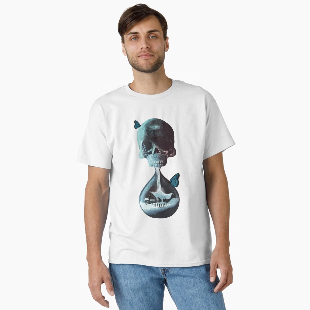 "Until dawn - skull and butterflies" Sticker for Sale by athelstan ...