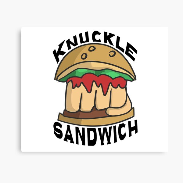 Knuckle Sandwich Canvas Prints | Redbubble