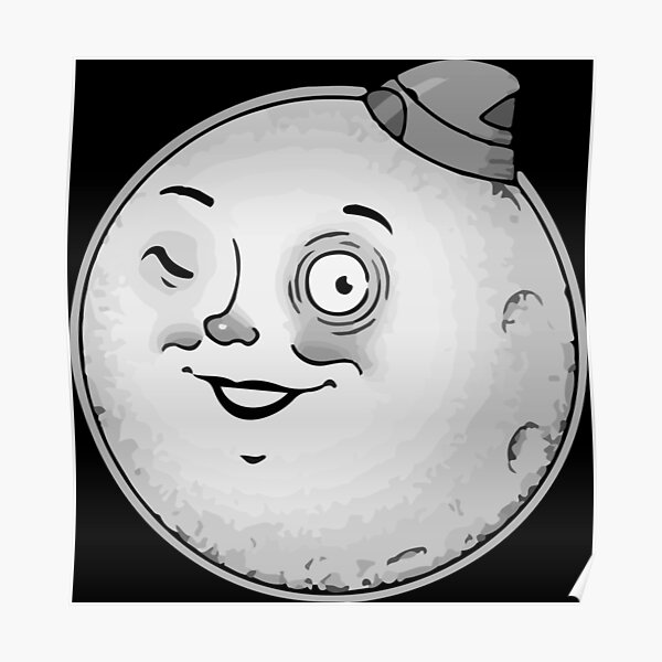 "Moon Head - The Outer Worlds" Poster by Starquake | Redbubble