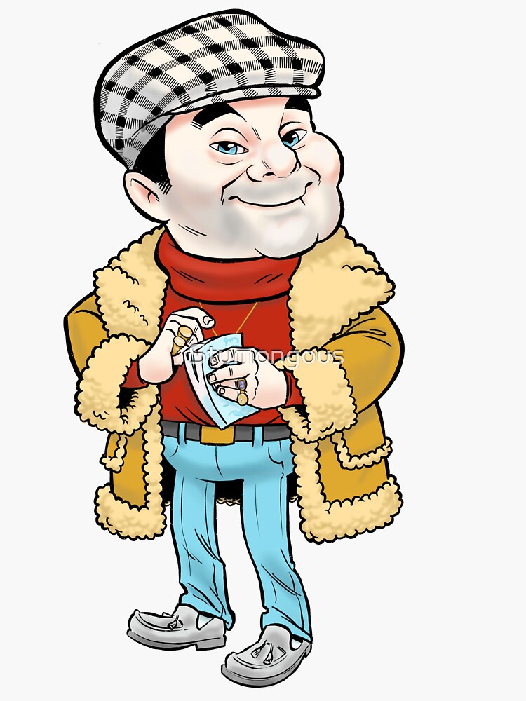 "Del Boy" Sticker by Stumongous | Redbubble