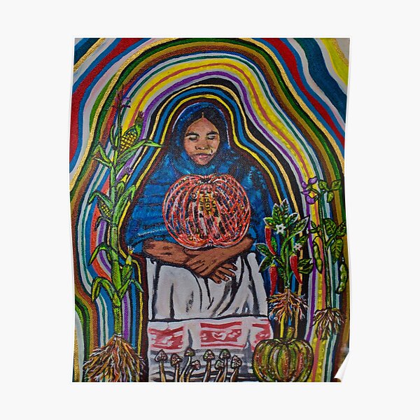 "Female Biological Force (Maria Sabina)" Poster for Sale by ElChiefA ...