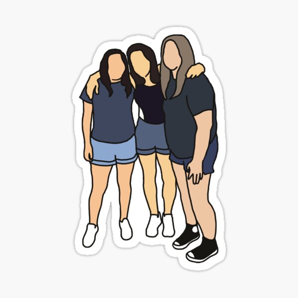 "Tobi and friends" Sticker by GabbyUsalis | Redbubble