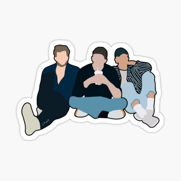 "LANY" Sticker for Sale by iitslexii | Redbubble