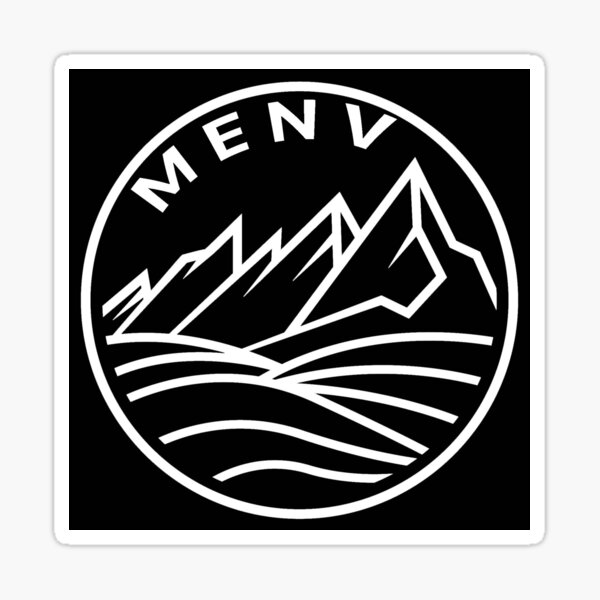 "MENV inside black background" Sticker for Sale by wisewzrdcrody ...