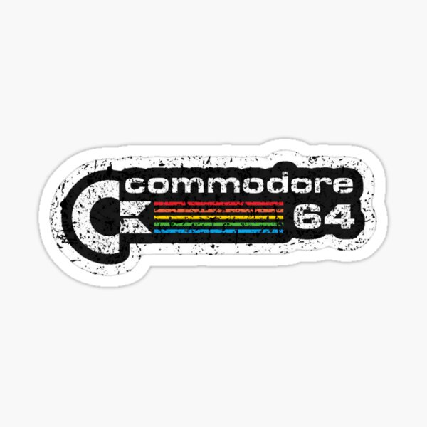 "Retro commodore" Sticker for Sale by Ariture | Redbubble