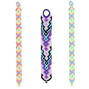 "Friendship Bracelets Sticker Pack" Sticker for Sale by Ethan110 ...