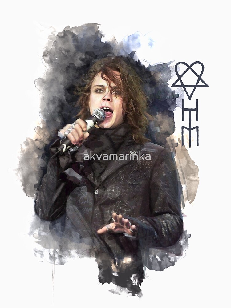 "Ville Valo. Rock Am Ring 2001" T-shirt for Sale by akvamarinka ...