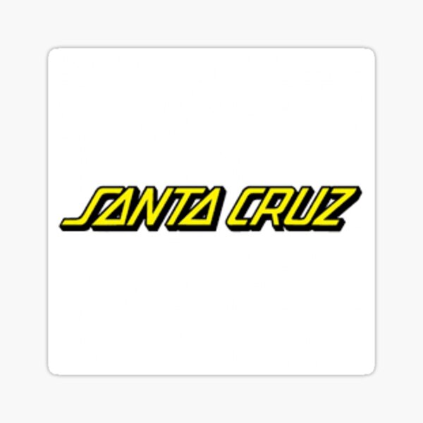 "Santa Cruz " Sticker for Sale by blakebill | Redbubble