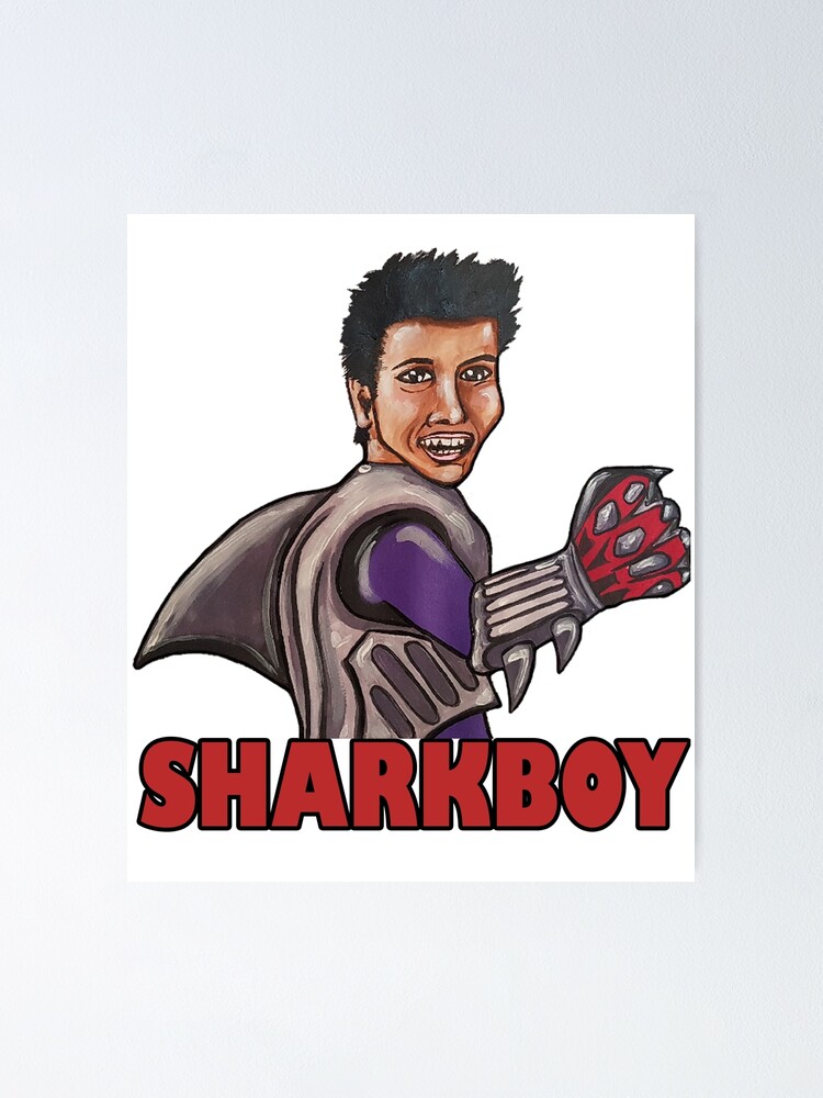 "Sharkboy" Poster by Art-Coven | Redbubble