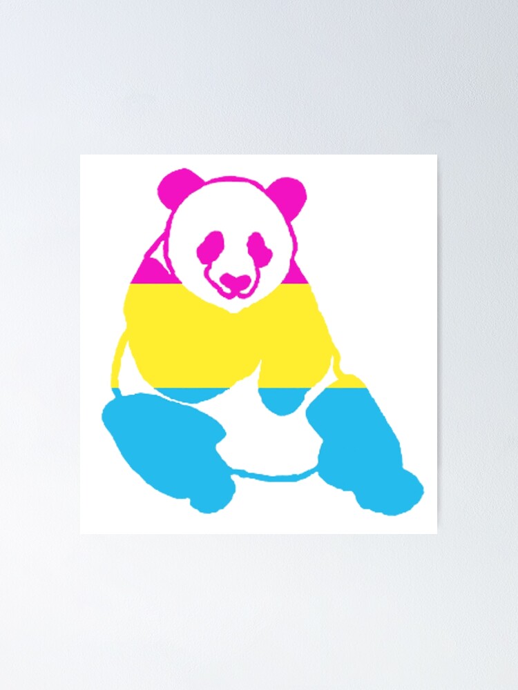 "Pan-da" Poster by -Boop- | Redbubble