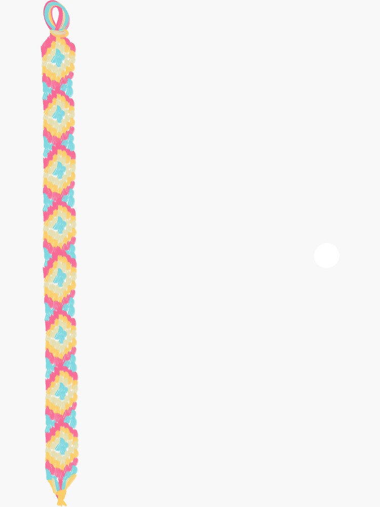"Friendship Bracelet" Sticker for Sale by Ethan110 | Redbubble