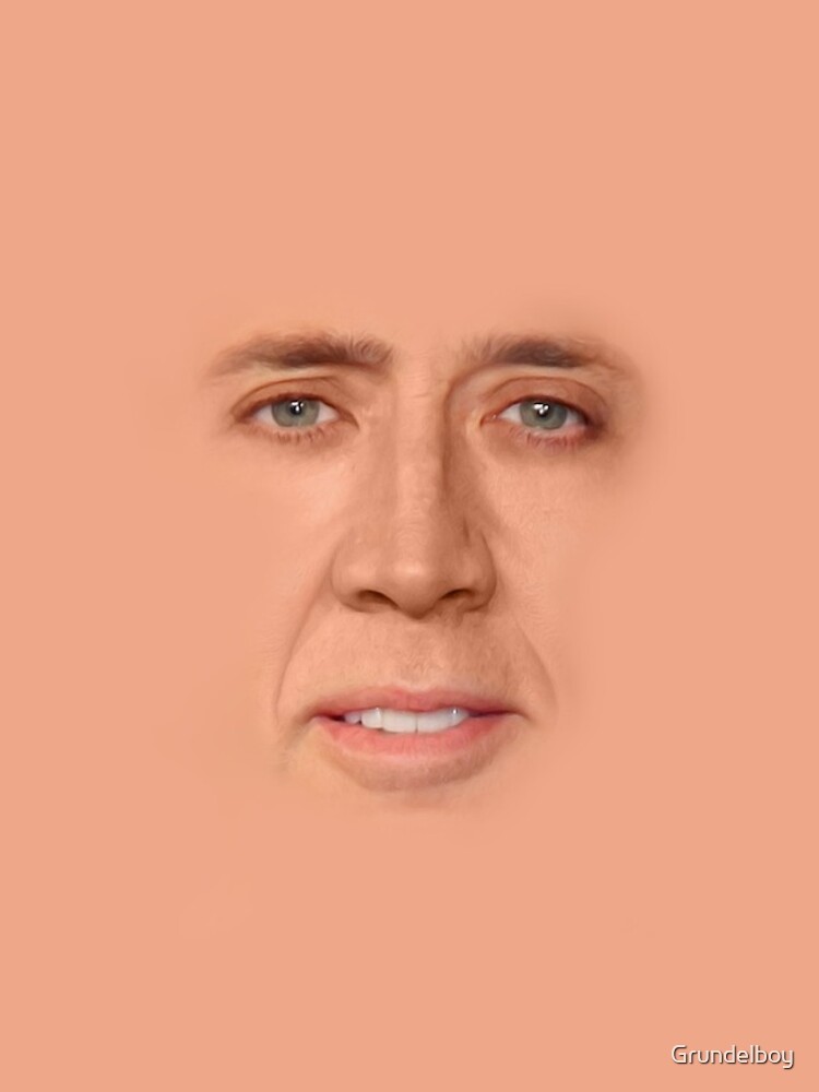 "nicolas cage - Face" iPhone Case for Sale by Grundelboy | Redbubble
