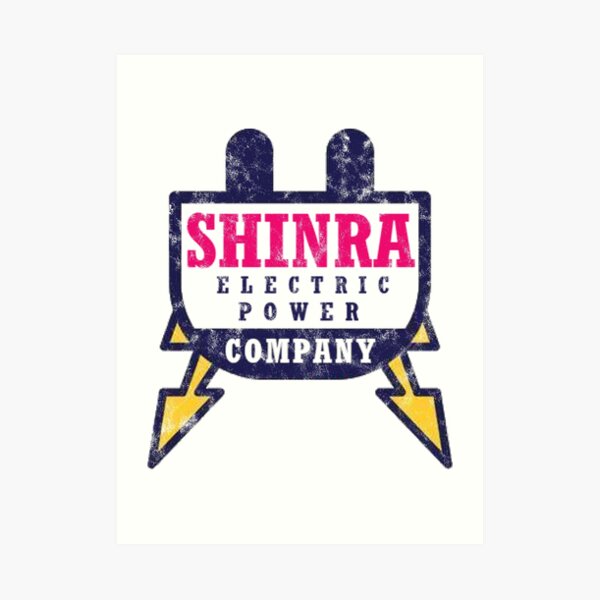 Shinra Electric Power Company Art Prints | Redbubble