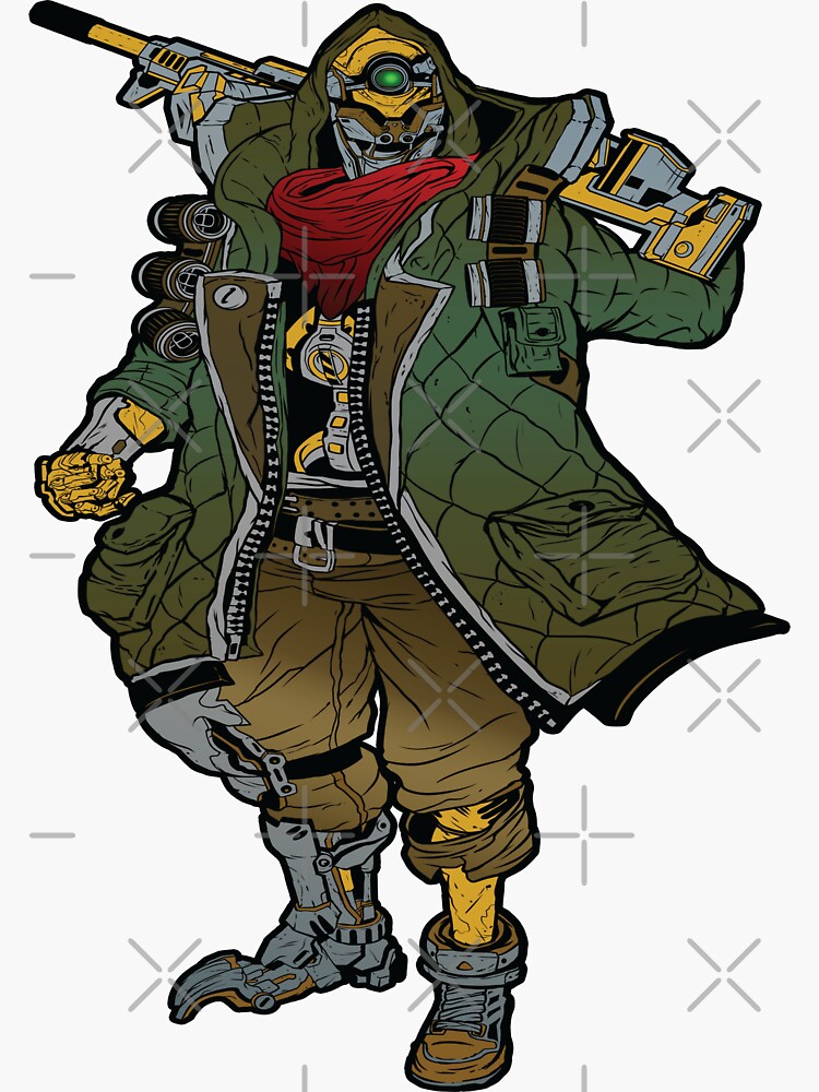 "FL4K The Beastmaster Borderlands 3 Rakk Attack!" Sticker for Sale by ...