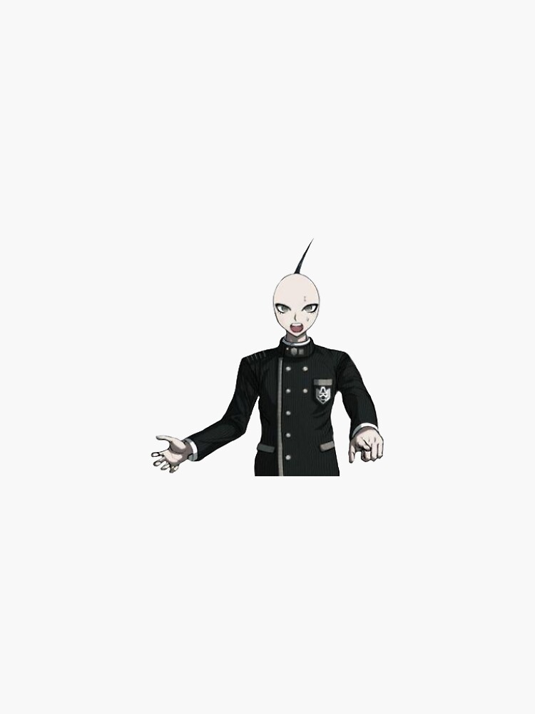 "cursed bald shuichi sprite edit sticker" Sticker for Sale by ellalune ...