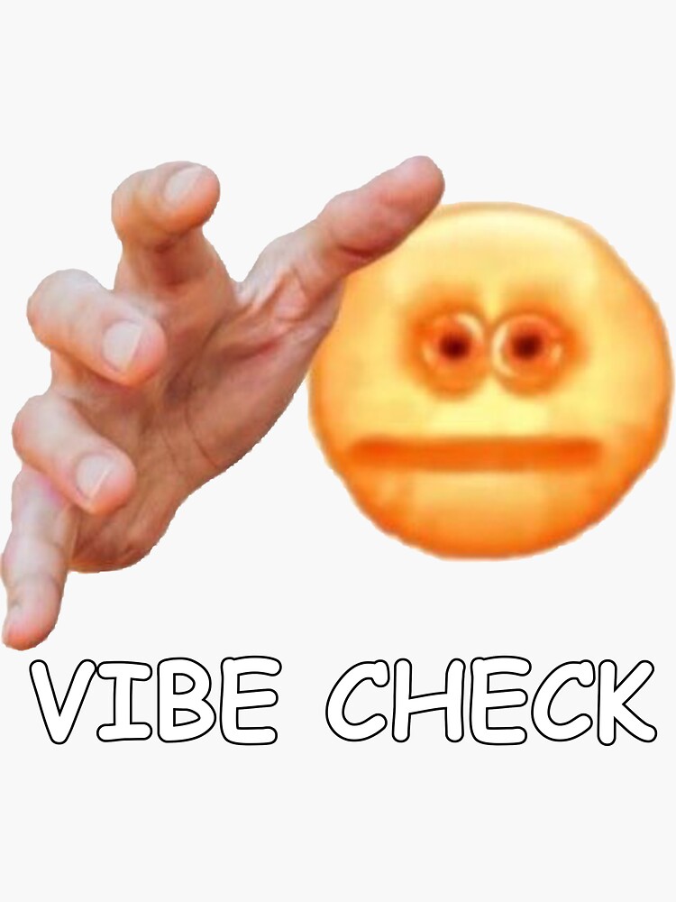 "Vibe Check Comic Sans" Sticker by only1bigboy | Redbubble
