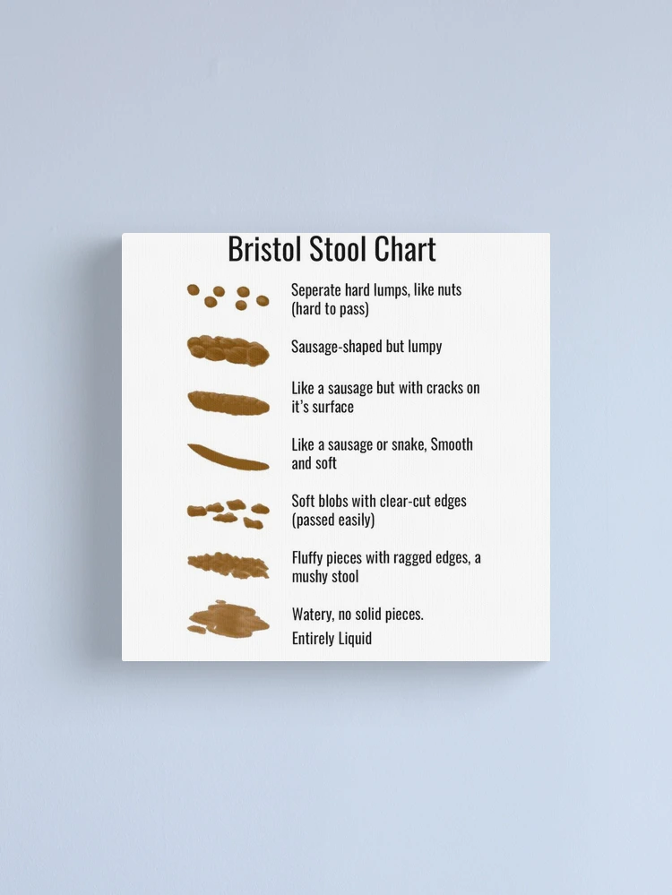 Bristol Stool Chart Poster Bristol Stool Form Scale | Download