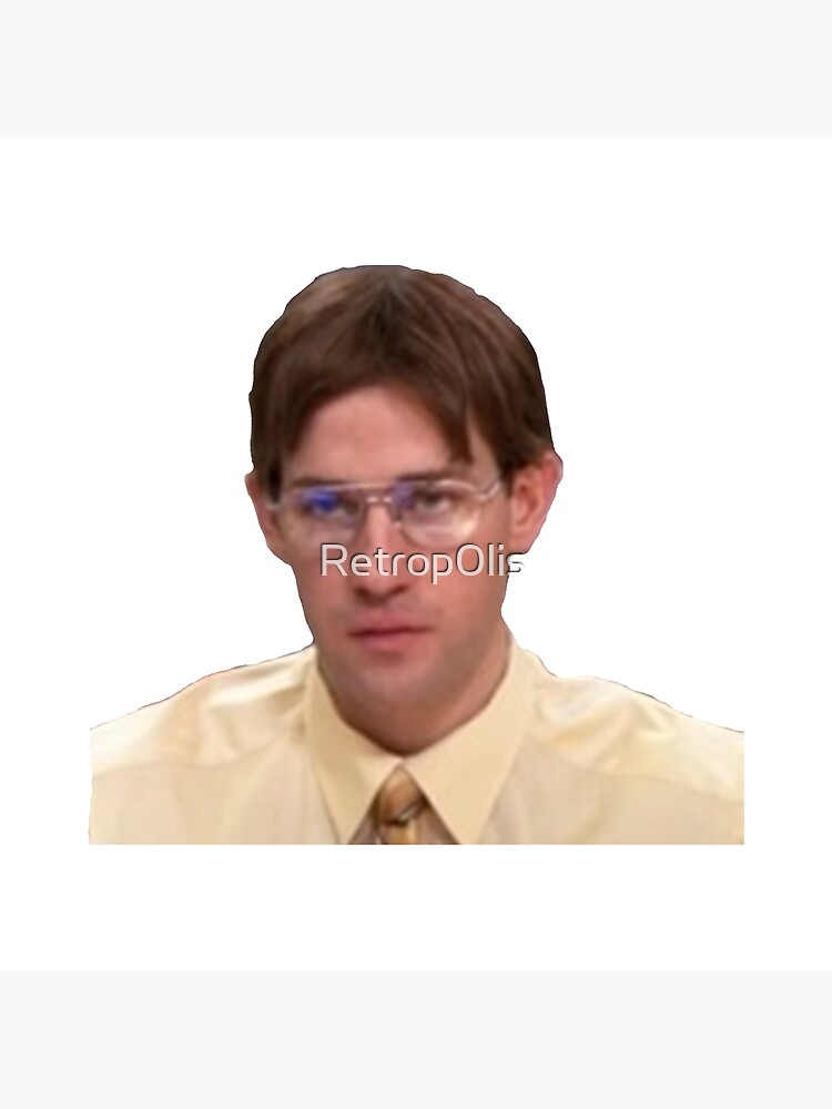 "The Office Jim Halpert Dressed up as Dwight" Canvas Print by ...