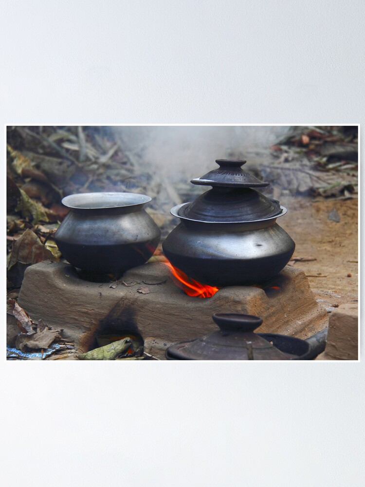 "Cooking _ Earth Oven " Poster for Sale by HamimCHOWDHURY | Redbubble
