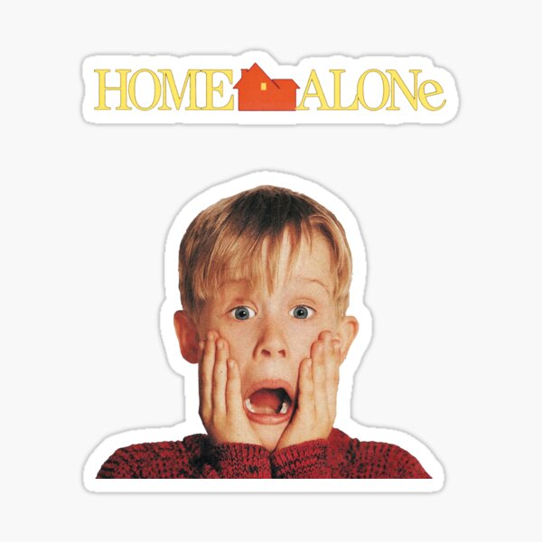 "Home Alone Christmas Gift" Sticker for Sale by shootingstar35 | Redbubble
