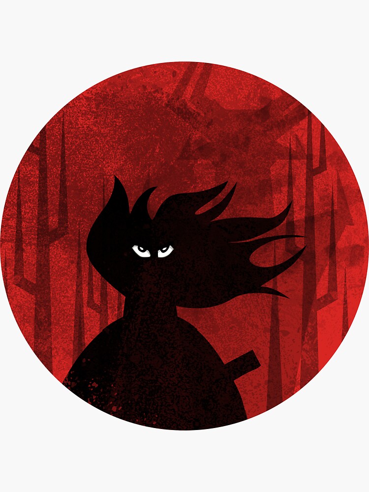 "Samurai Jack - Dark Forest" Sticker for Sale by x3loaded | Redbubble