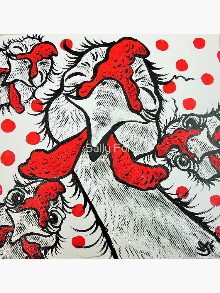 "Chooky Chuckles" Poster for Sale by salford | Redbubble