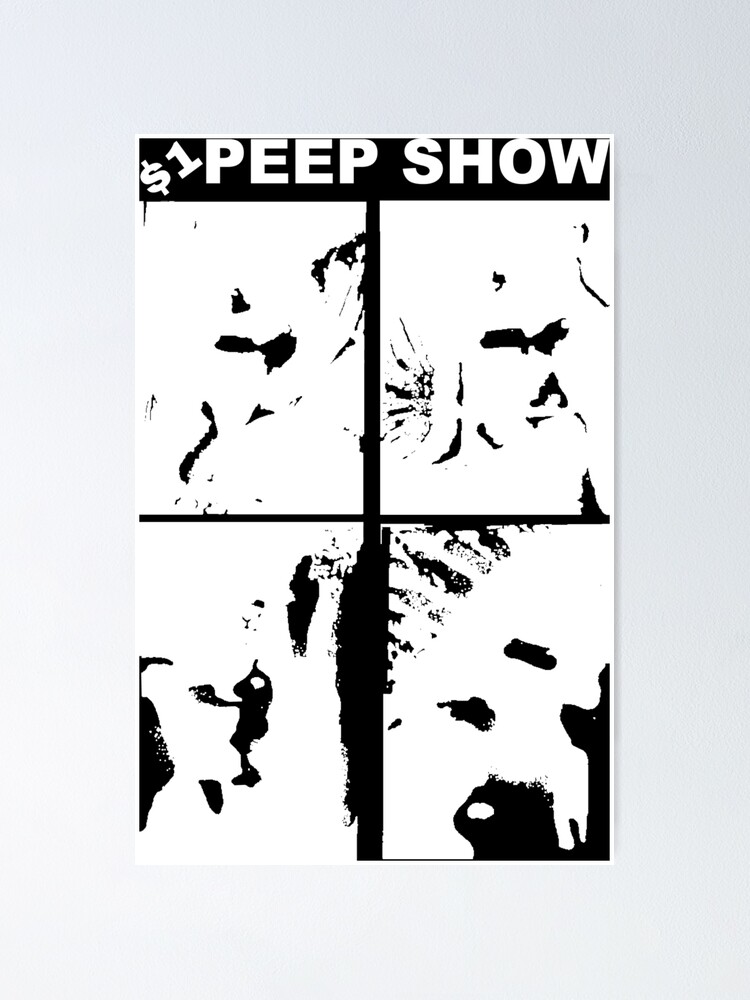 "$1 PEEP SHOW - Lil Peep Style" Poster for Sale by boogsbay | Redbubble