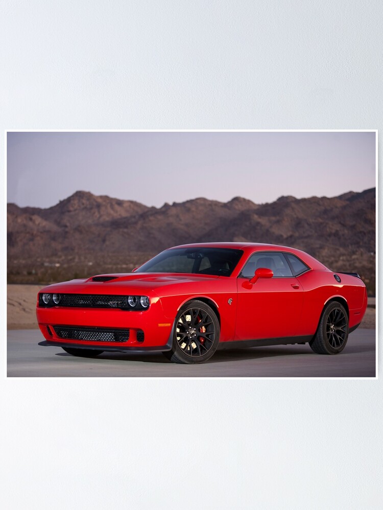 "Hellcat Challenger" Poster for Sale by BGillogly | Redbubble