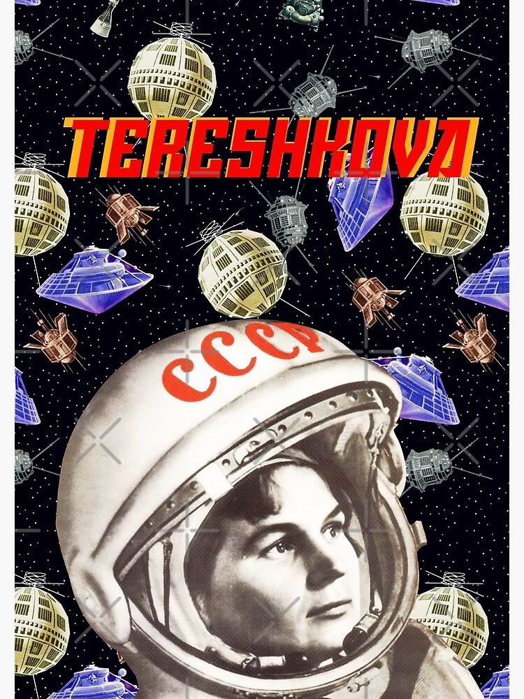 "Gagarin space art [Sovietwave] — Tereshkova, Soviet vintage space ...