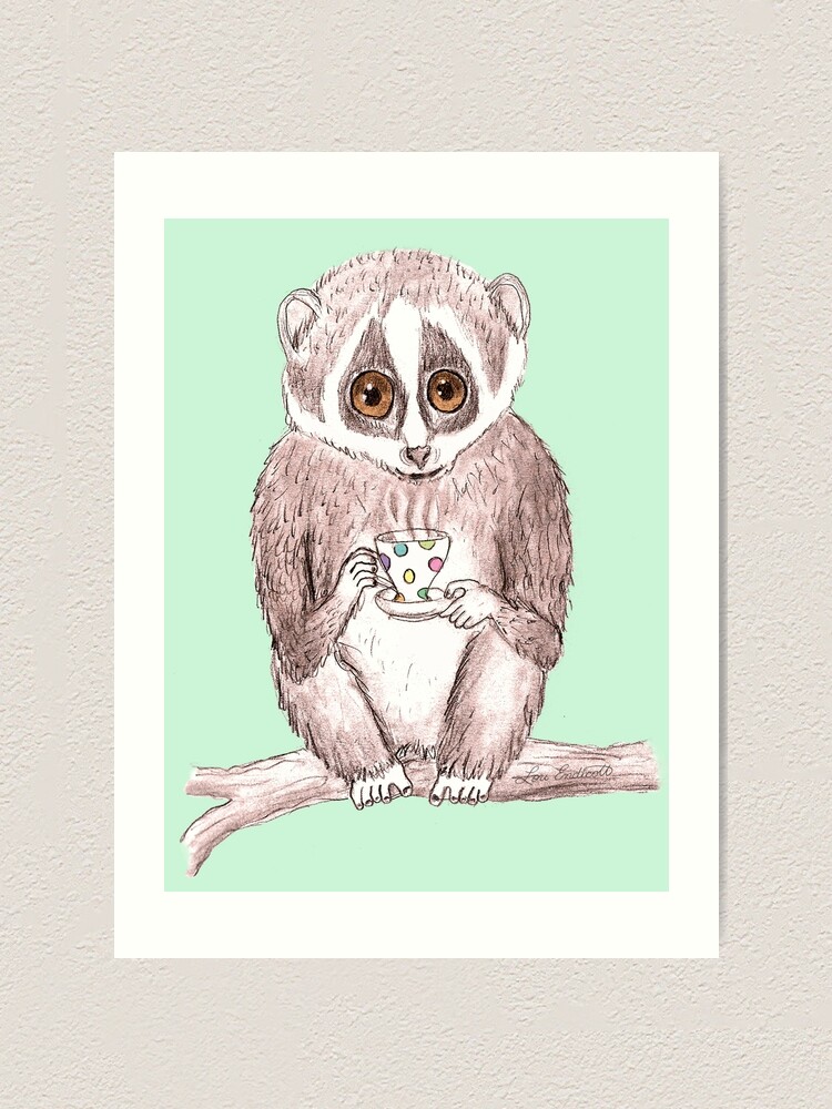 "Slow down Loris!" Art Print by louendicott | Redbubble