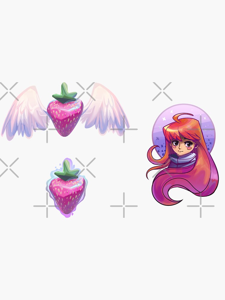 "Celeste Sticker Pack Two" Sticker by Evumango | Redbubble