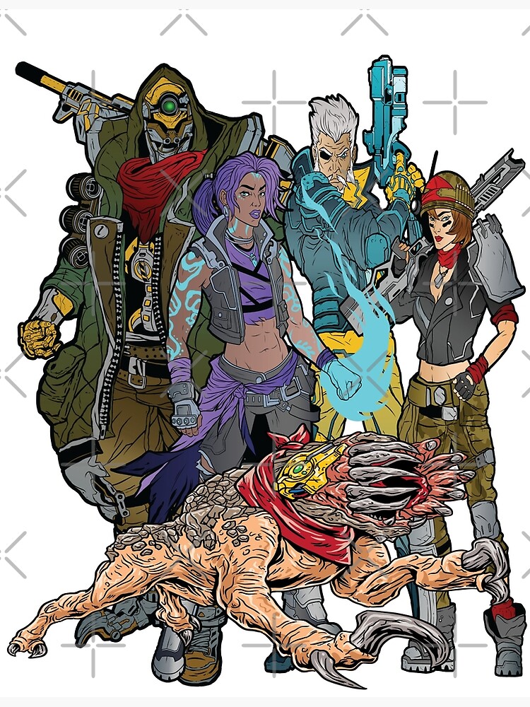 "Borderlands 3 FL4K Beastmaster Amara Siren Moze Gunner Zane Operative ...