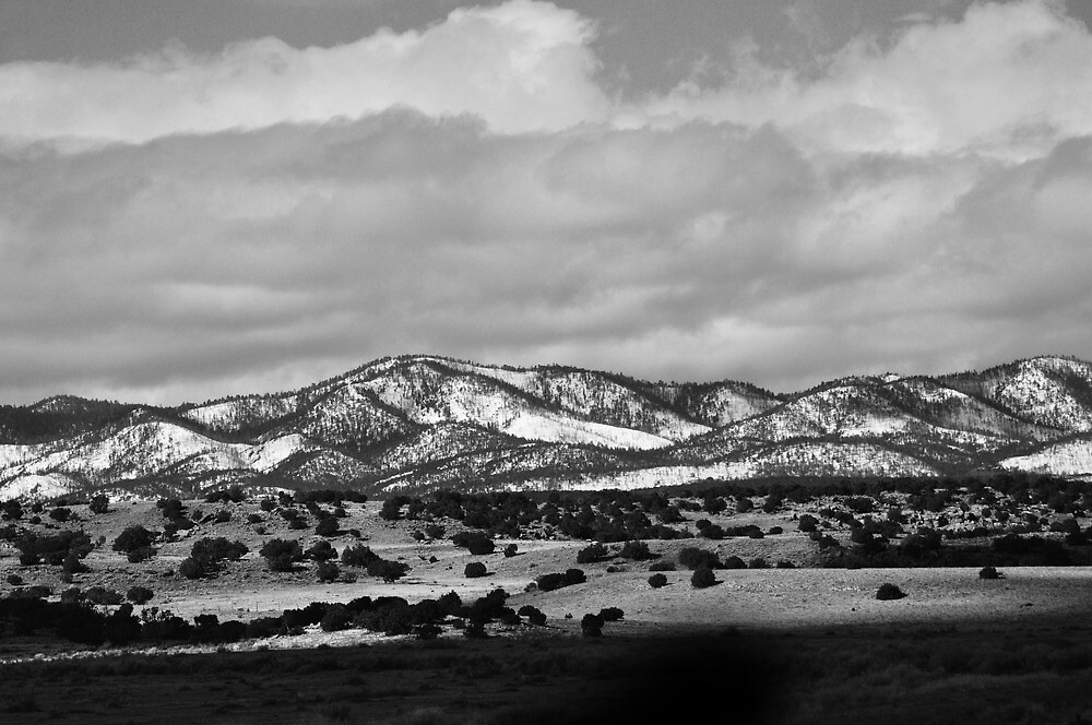 "Beautiful Mountains Black and white" by Jacob Mccord | Redbubble