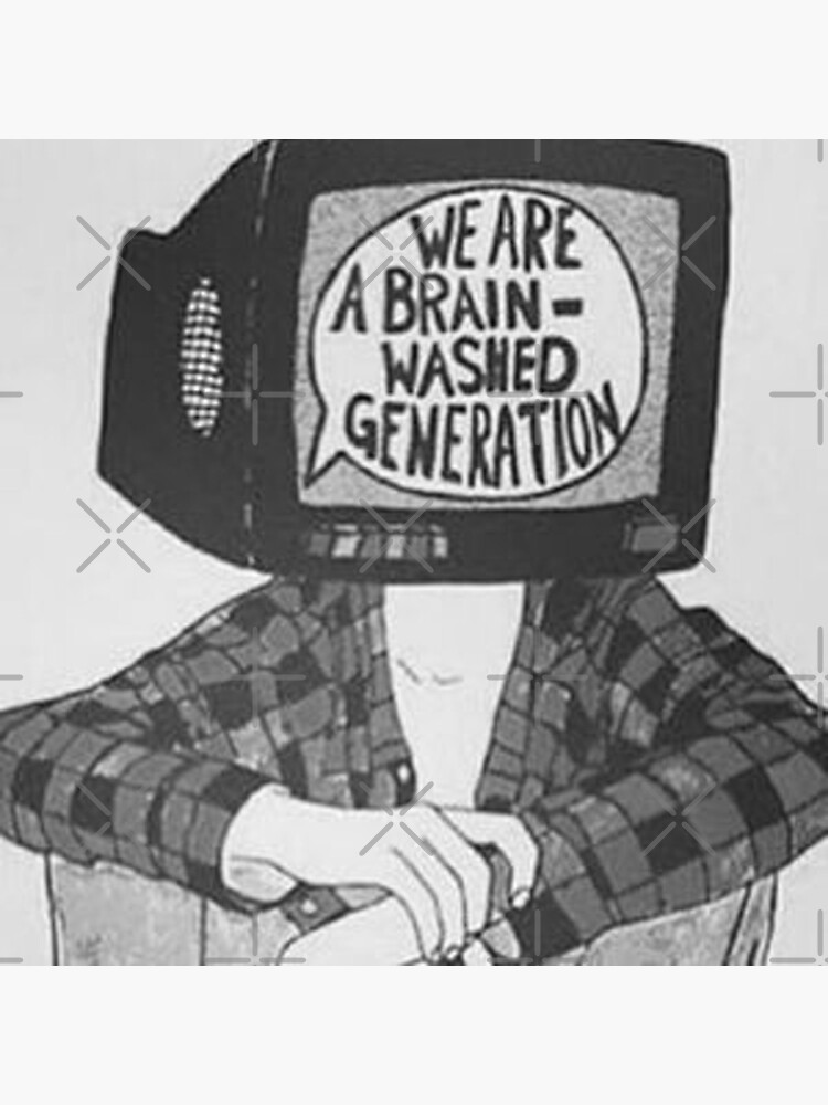 "Brainwashed Generation" Poster by mluque01 | Redbubble