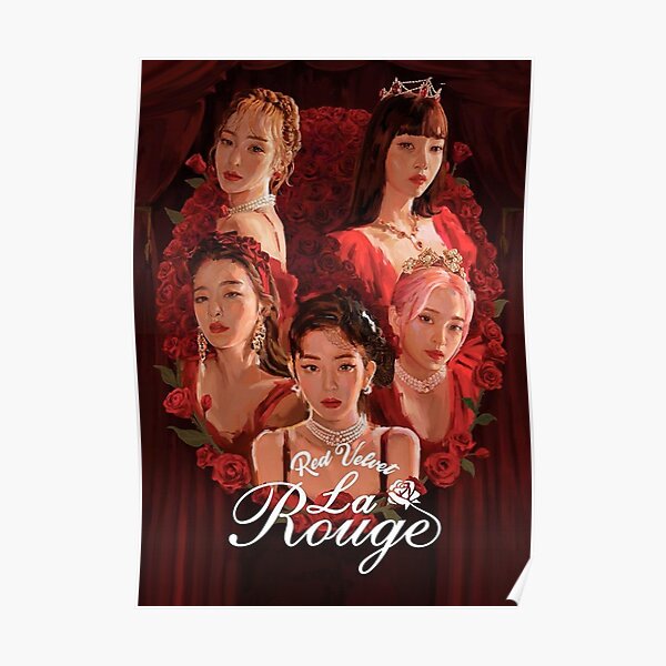 "VELVET LA ROUGE NETWORK" Poster for Sale by PepGuardi | Redbubble