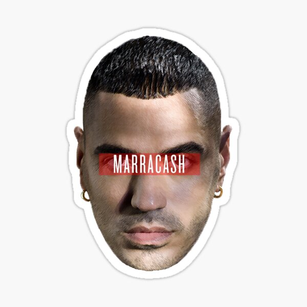 "Marracash" Sticker for Sale by domskalis | Redbubble