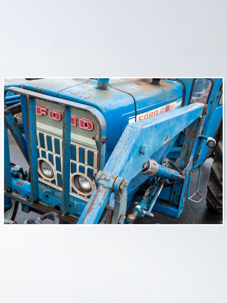 "Vintage Ford 4000 Tractor" Poster by richardnixon1 | Redbubble