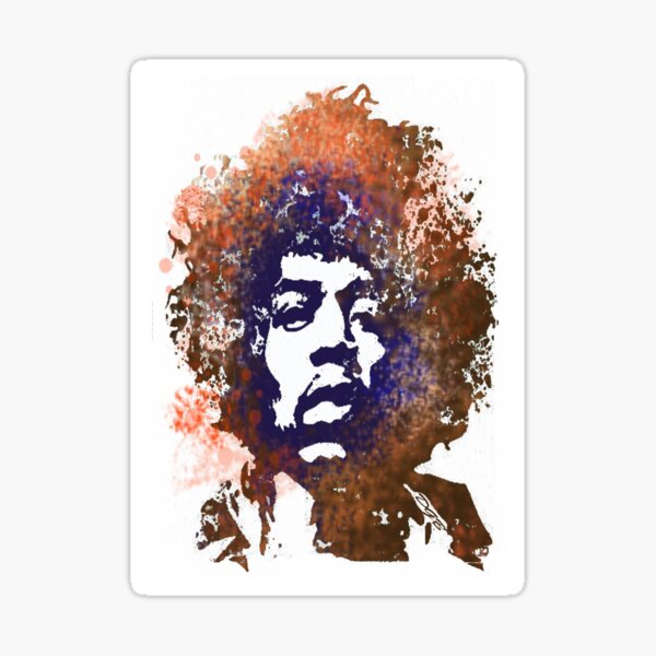 Hendrix Stickers | Redbubble