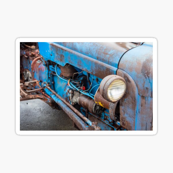 "Vintage Fordson Dexta Tractor" Sticker for Sale by richardnixon1 ...