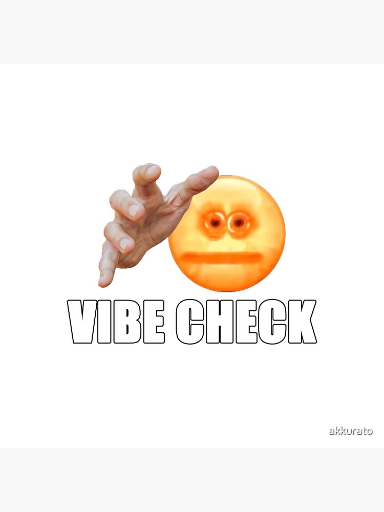 "Vibe check" Poster by akkurato | Redbubble
